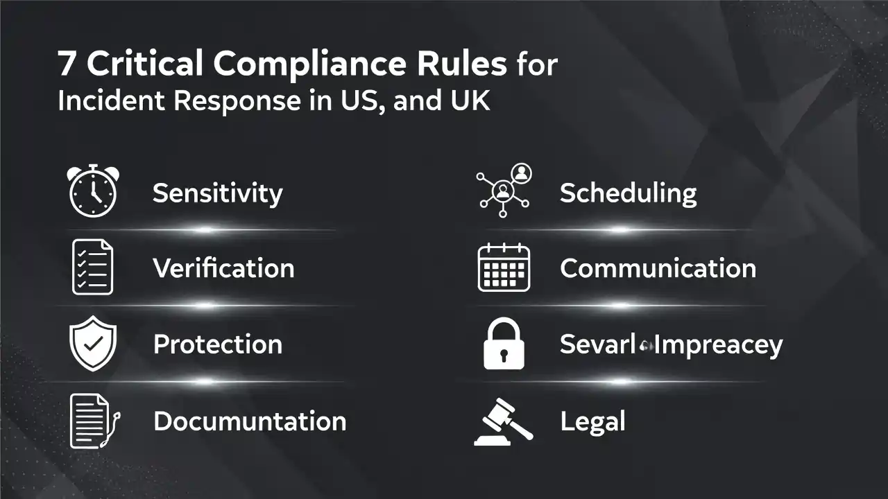 Incident Response Deadlines US UK: 7 Critical Rules