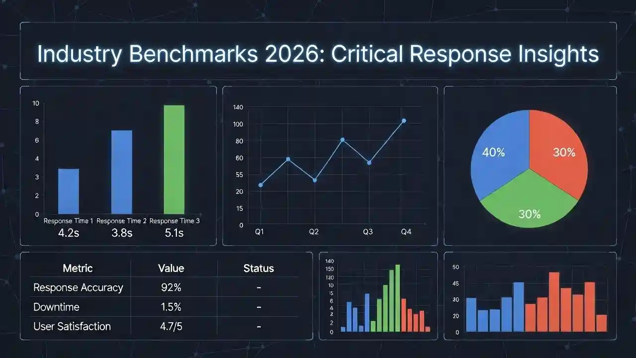 Industry Benchmarks 2026: Critical Response Insights