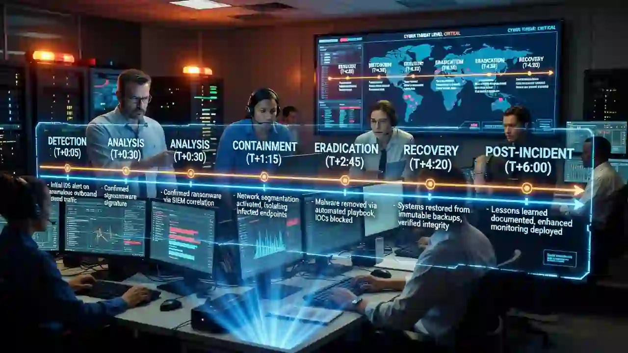 Cybersecurity Incident Response Timeline: 6 Proven Steps
